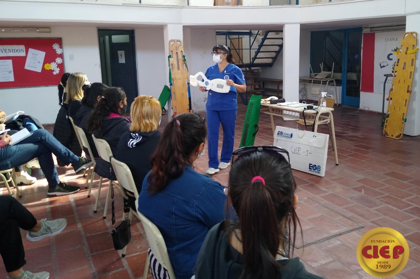 ¡BIENVENIDOS A NUESTROS ALUMNOS DE PARAMÉDICO! – Fundación CIEP